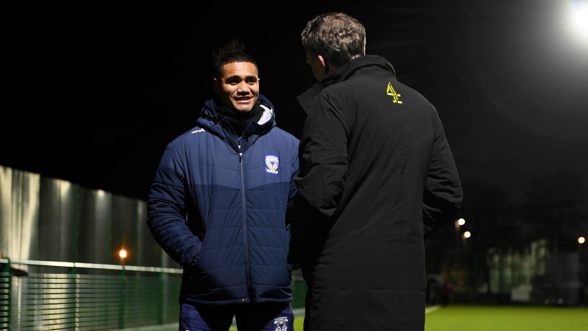 PETE MATA'UTIA TRAINS WITH WARRINGTON WOLVES PDRL TEAM | Wire TV