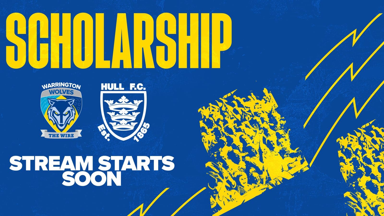 SCHOLARSHIP LIVE: Warrington Wolves vs Hull FC | Wire TV